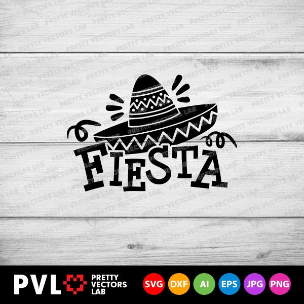 Fiesta Svg Cinco De Mayo Svg Mexico Cut Files Cute Mexican - Etsy