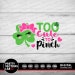 Too Cute to Pinch Svg, St. Patrick's Day Svg, Cute Clover Svg Dxf Eps ...