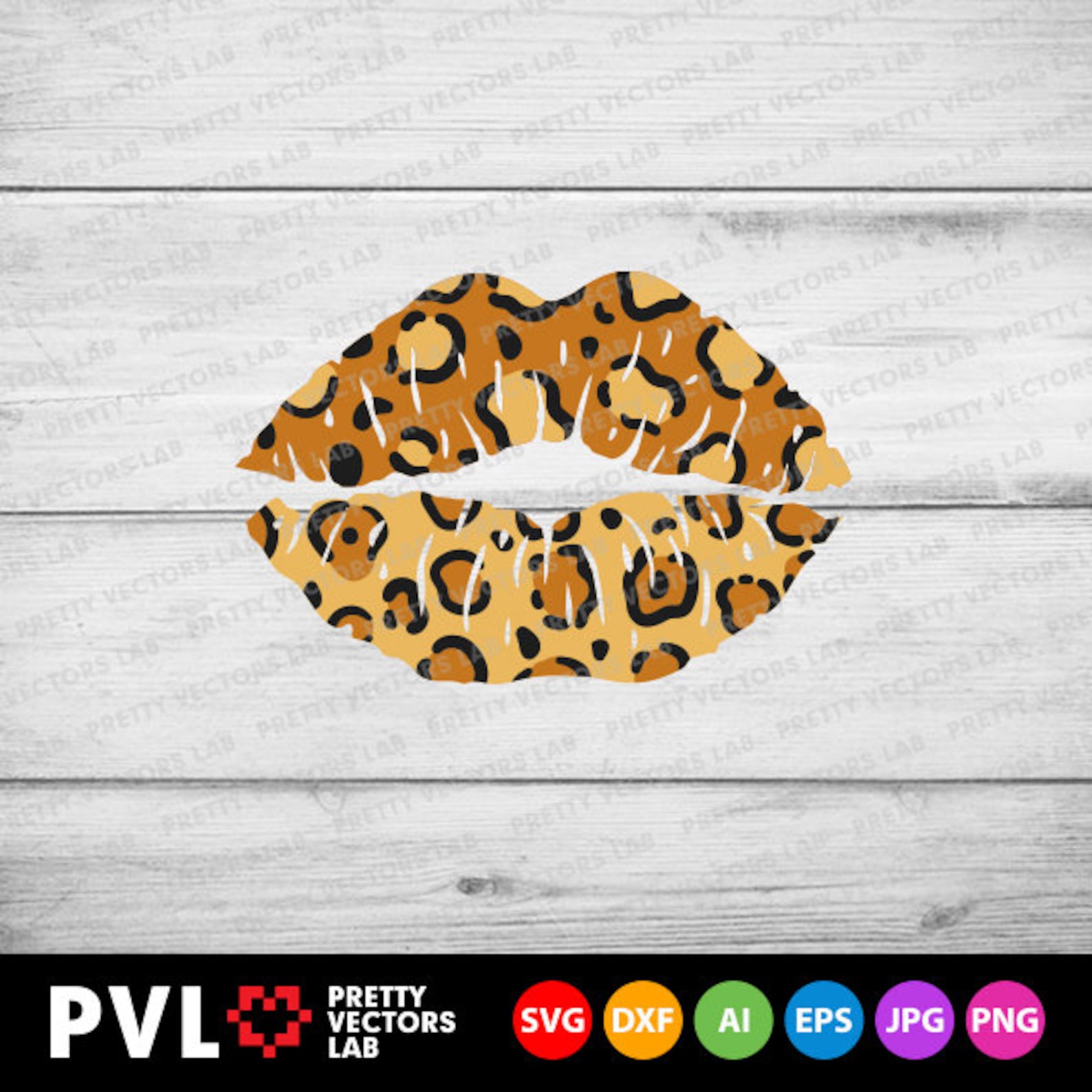 Leopard Lips Svg Leopard Print Svg Grunge Lips Cut File - Etsy