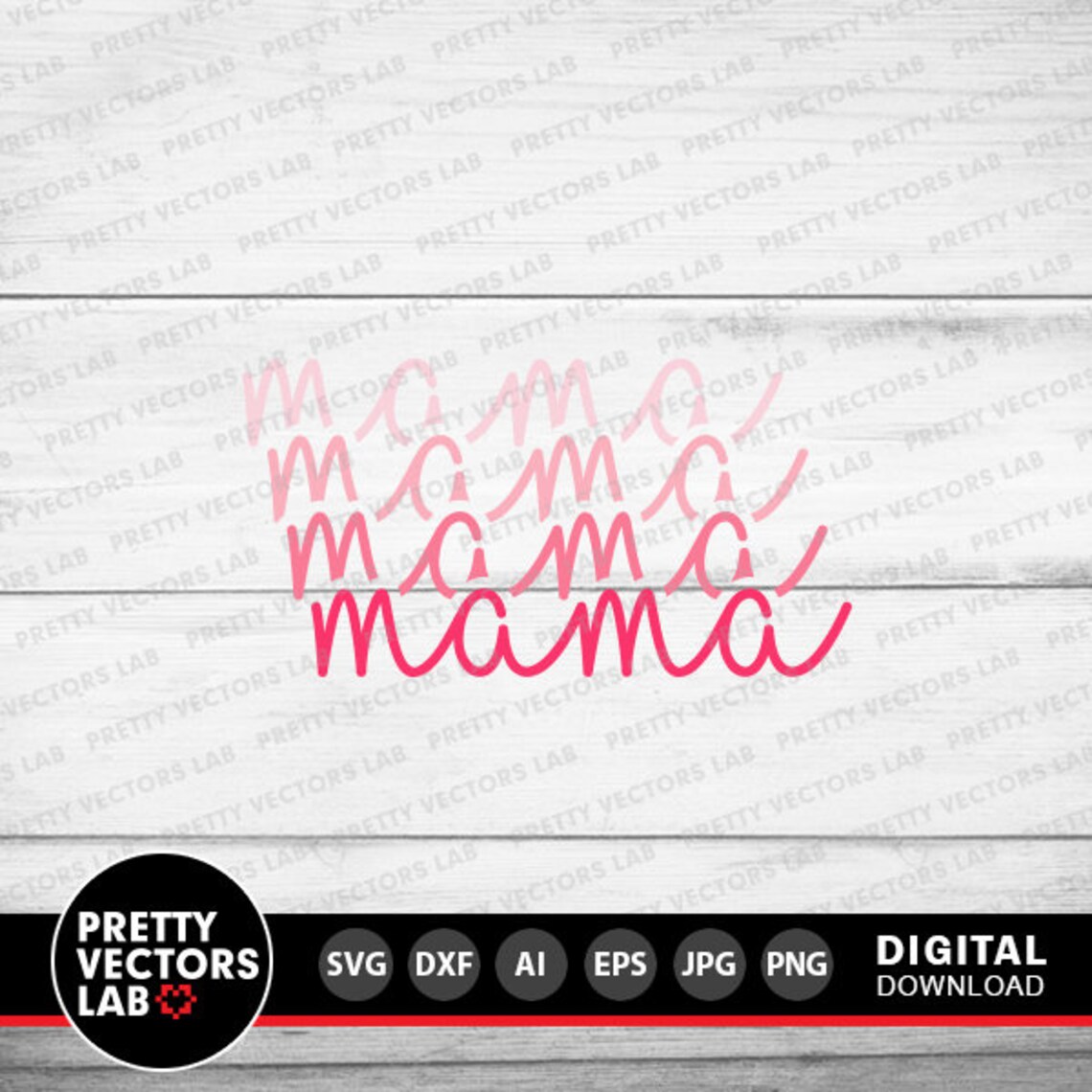 Mama Svg Mom Svg Mother Cut Files Mother's Day Svg - Etsy