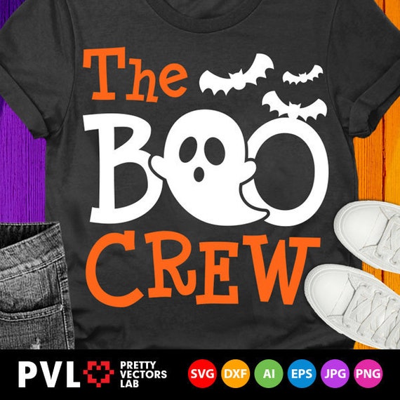 Art & Collectibles Boo Boo Crew Boo Boo Happy Halloween Digital File ...