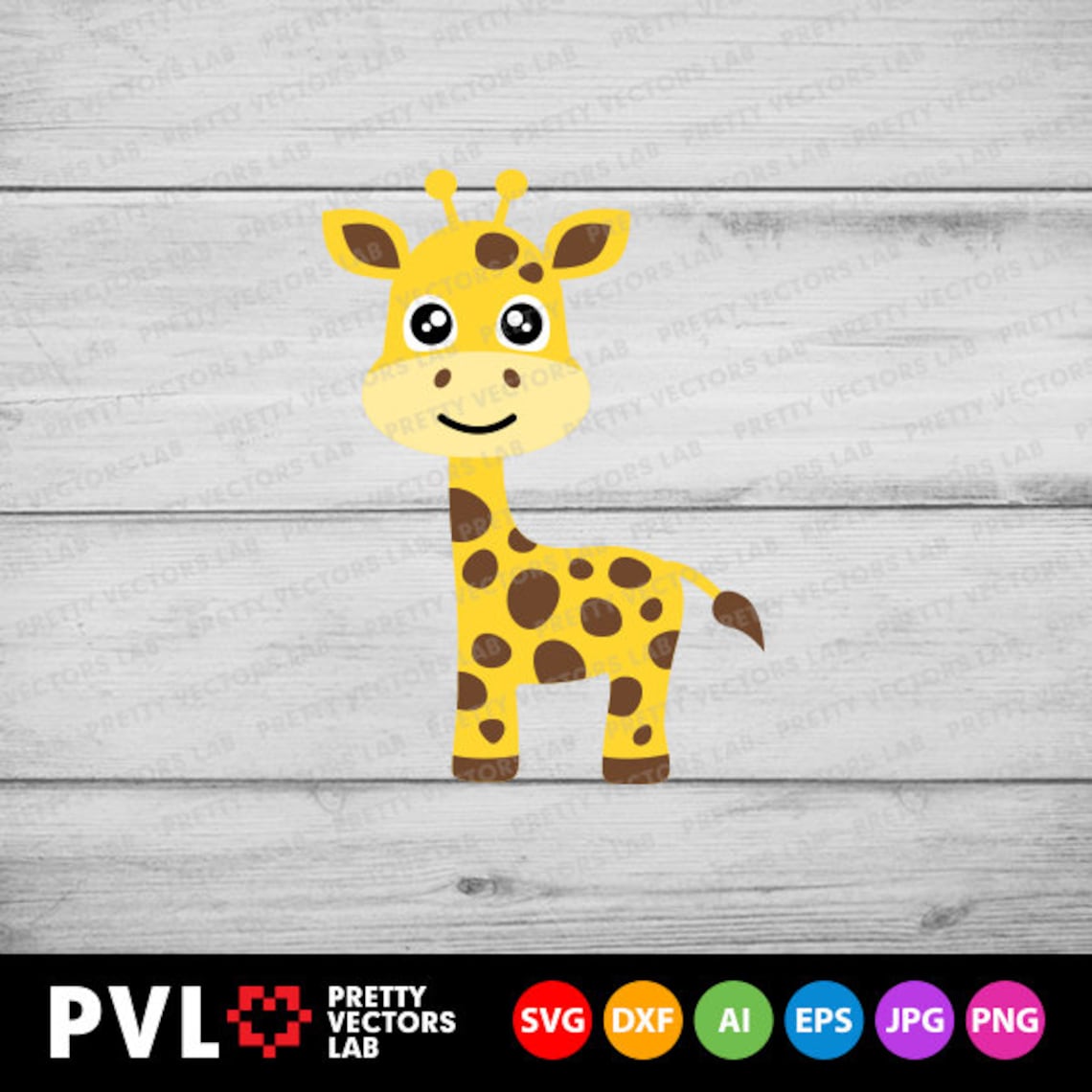 Giraffe Svg Cute Giraffe Cut Files Giraffe Svg Dxf Eps Png - Etsy UK