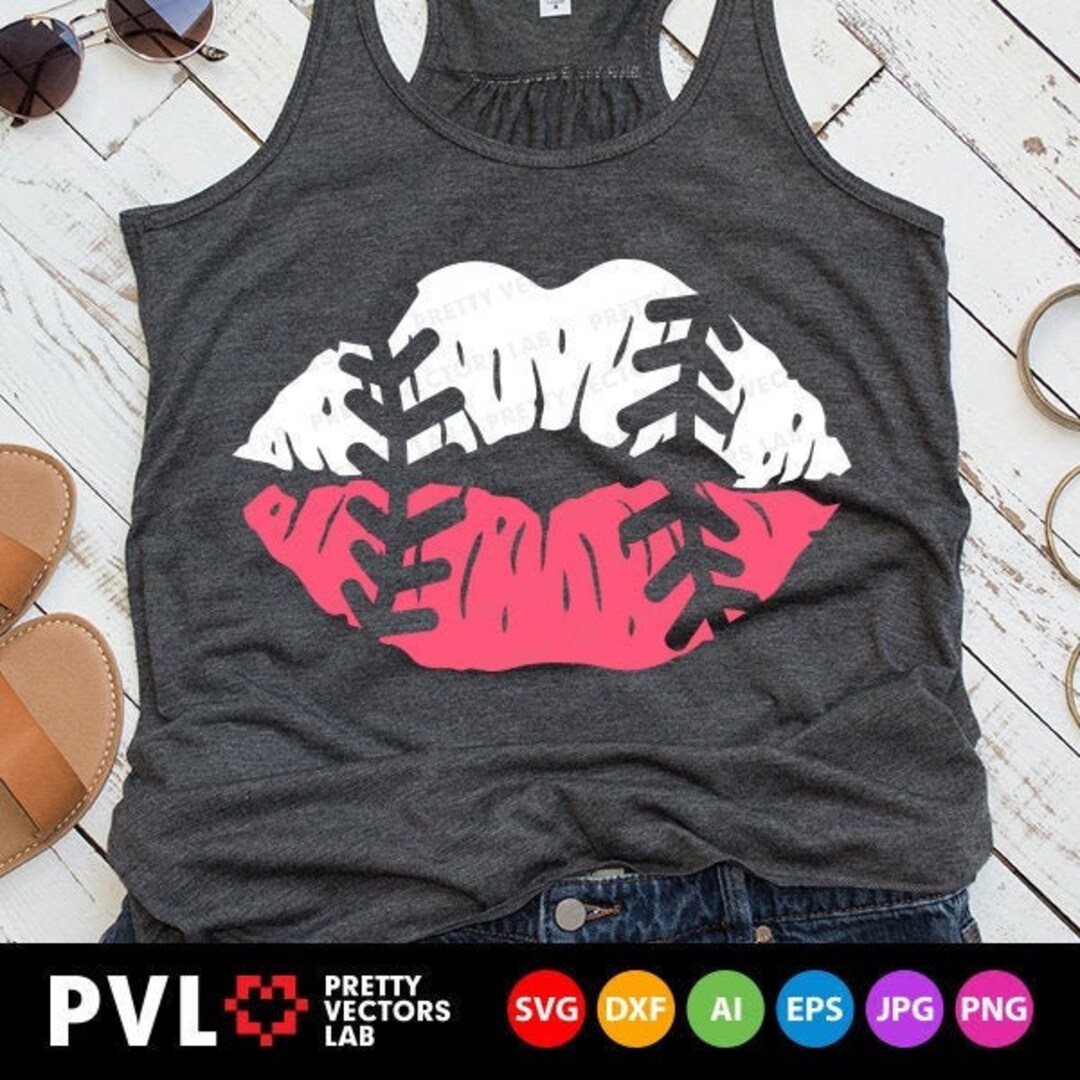 Baseball Lips Svg, Grunge Baseball Svg, Dxf, Eps, Png, Cheer Mom Cut ...