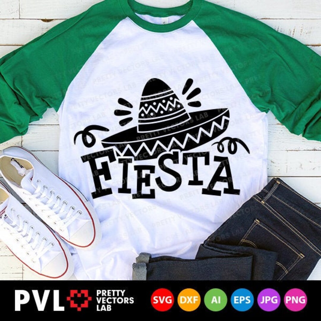 Fiesta Svg Cinco De Mayo Svg Mexico Cut Files Cute Mexican - Etsy