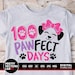 100 Days of School Svg, 100 Pawfect Days Svg, 100th Day of School ...