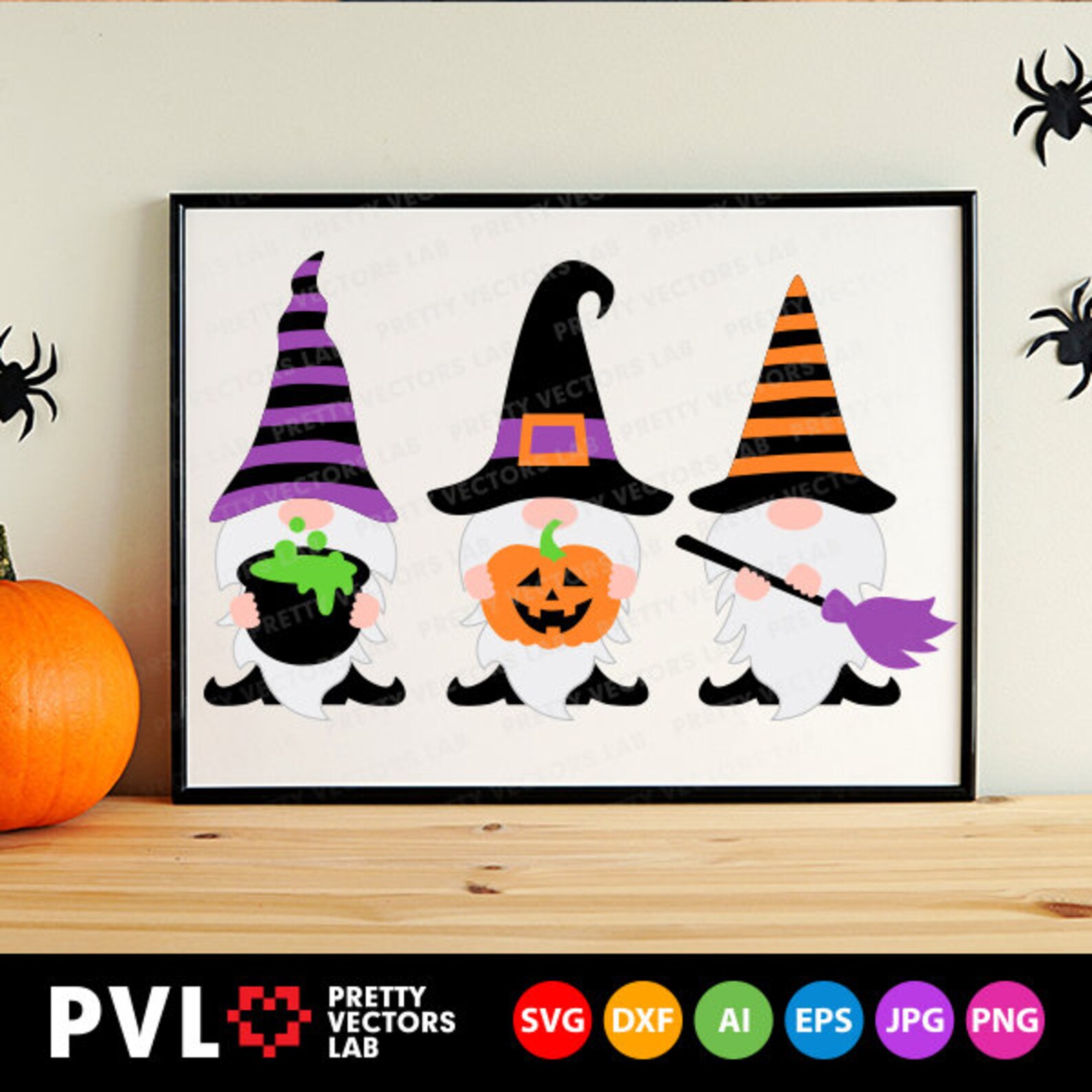 Halloween Gnomes Svg Halloween Svg Fall Cut Files Gnome | Etsy