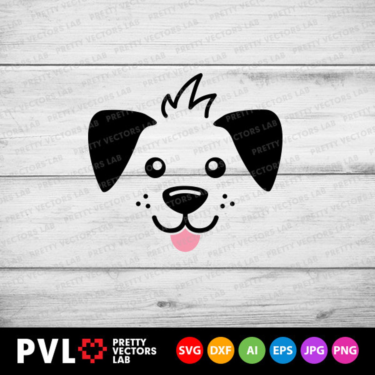 Puppy Face Svg Cute Dog Svg Puppy Cut Files Pet Svg Dxf - Etsy