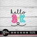 Hello 3K Svg, Back to School Svg, 3-K Cut Files, Teacher Svg Dxf Eps ...