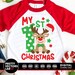 My 1st Christmas Svg, Boy Reindeer Svg, Christmas Svg, Dxf, Eps, Png ...