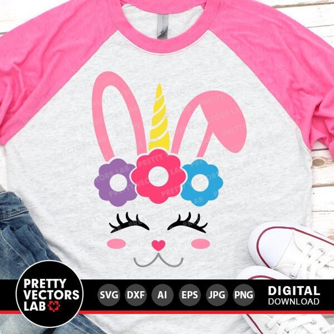 Plotterdatei Bunny Einhorn, Osterhase Svg, Plotterdatei - Etsy Schweiz