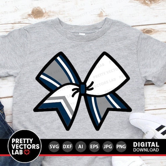 Cheer Bow Svg Girls Cut Files Cheerleader Svg Cheer Sister - Etsy
