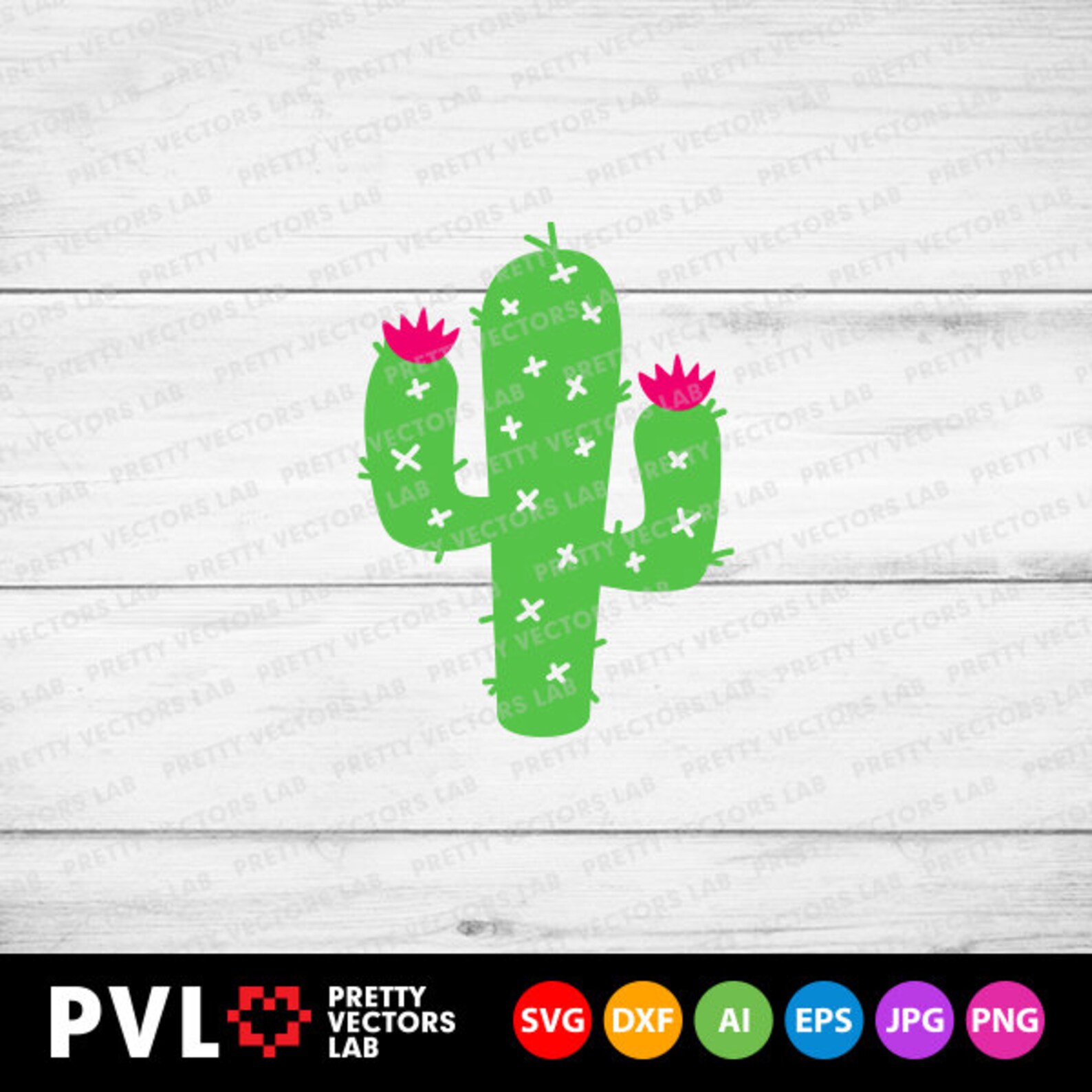 Cactus Svg Cute Cactus Svg Green Cactus Svg Dxf Eps Png | Etsy