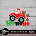 Christmas Truck Svg, Santa Svg, Ho Ho Ho Svg, Monster Truck Svg, Kids ...