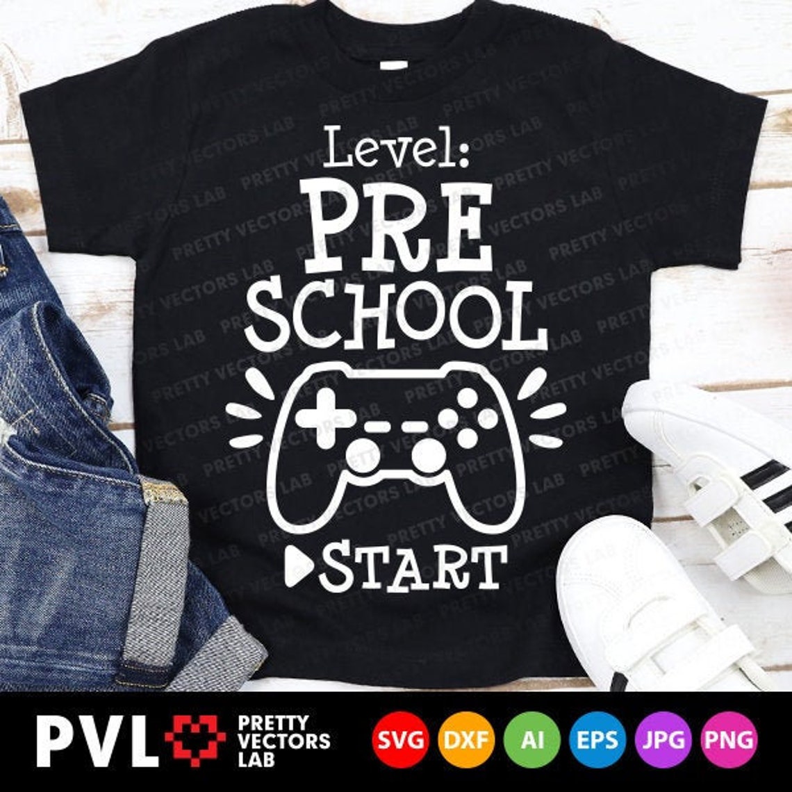 Level Preschool Svg Back to School Svg Pre-k Cut Files - Etsy
