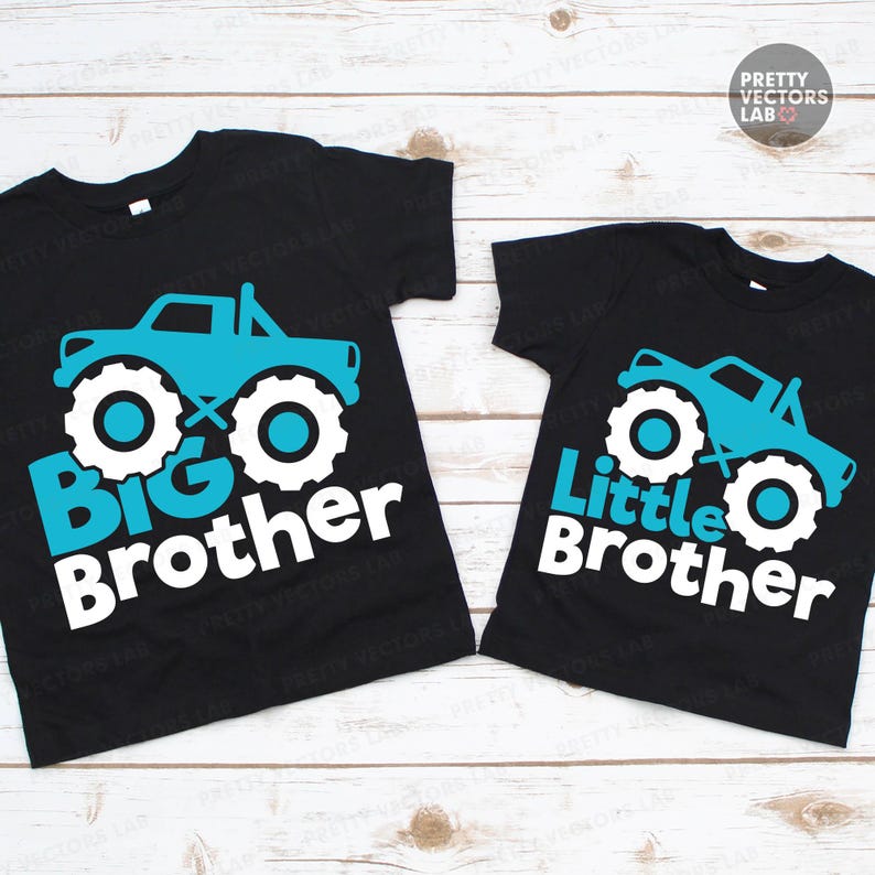 Big Brother Png Svg, Little Brother Png Svg, Big Bro and Lil Bro Svg ...