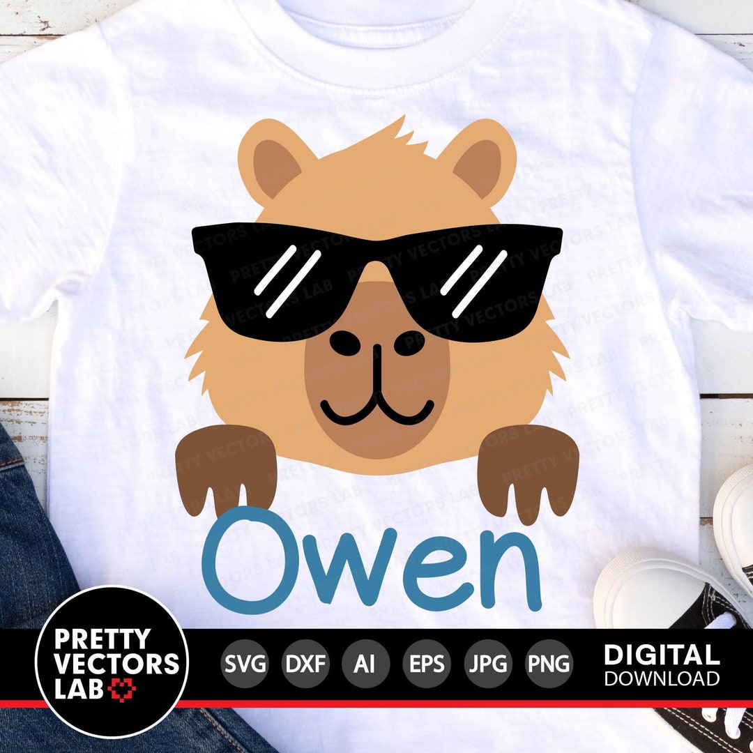 Capybara Svg, Capybara Face Cut Files, Capybara Svg, Dxf, Eps, Png ...