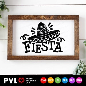 Fiesta Svg Cinco De Mayo Svg Mexico Cut Files Cute Mexican - Etsy