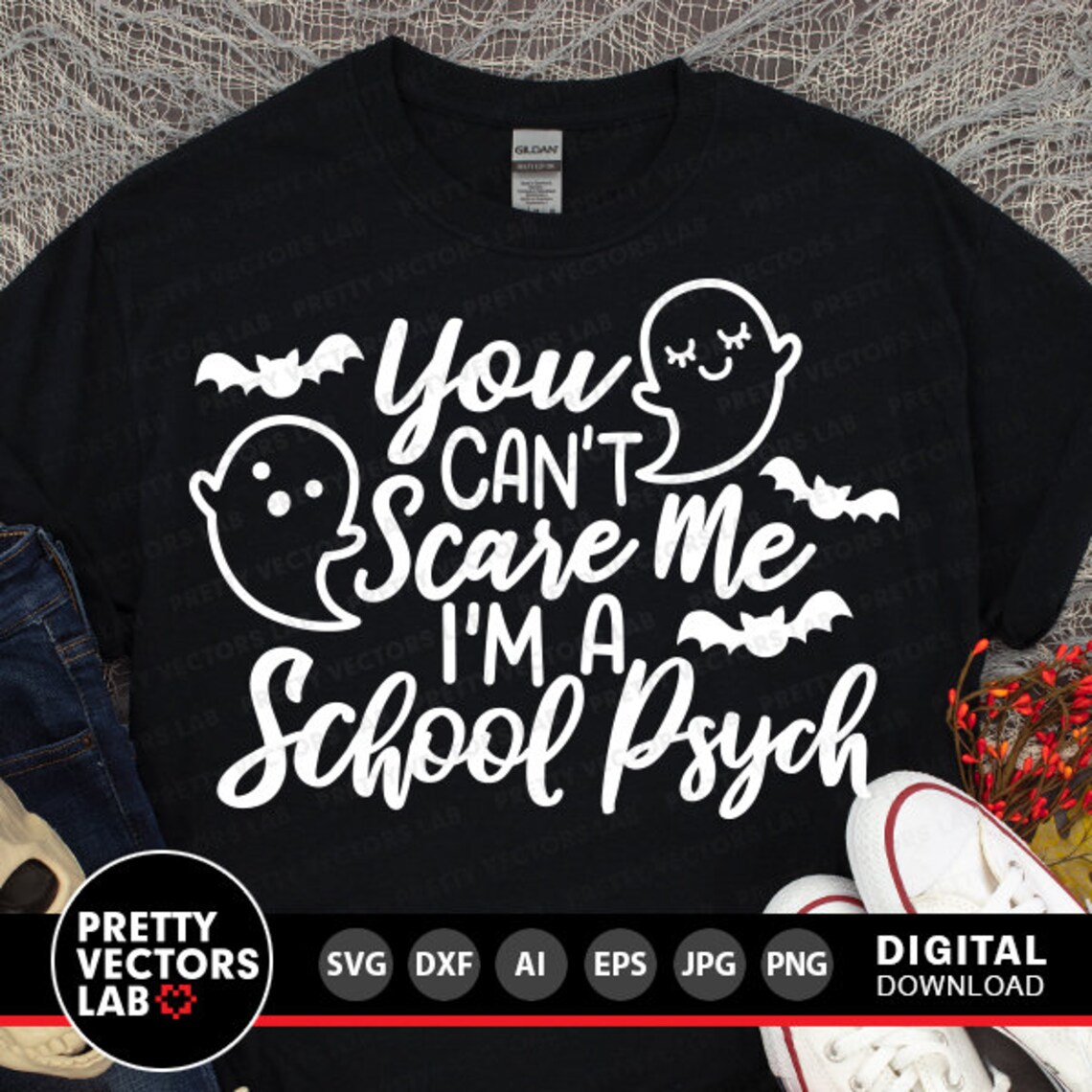 Halloween Svg, School Psych Svg, Funny Quote Svg, Dxf, Eps, Png, School ...