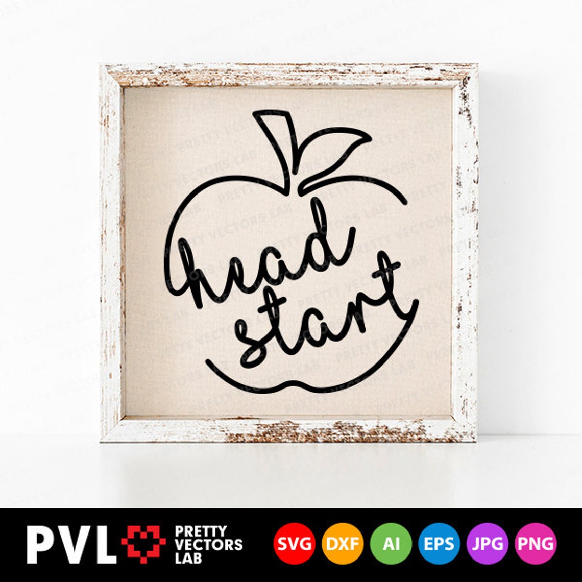Head Start Svg School Cut Files Back to School Svg Teacher - Etsy