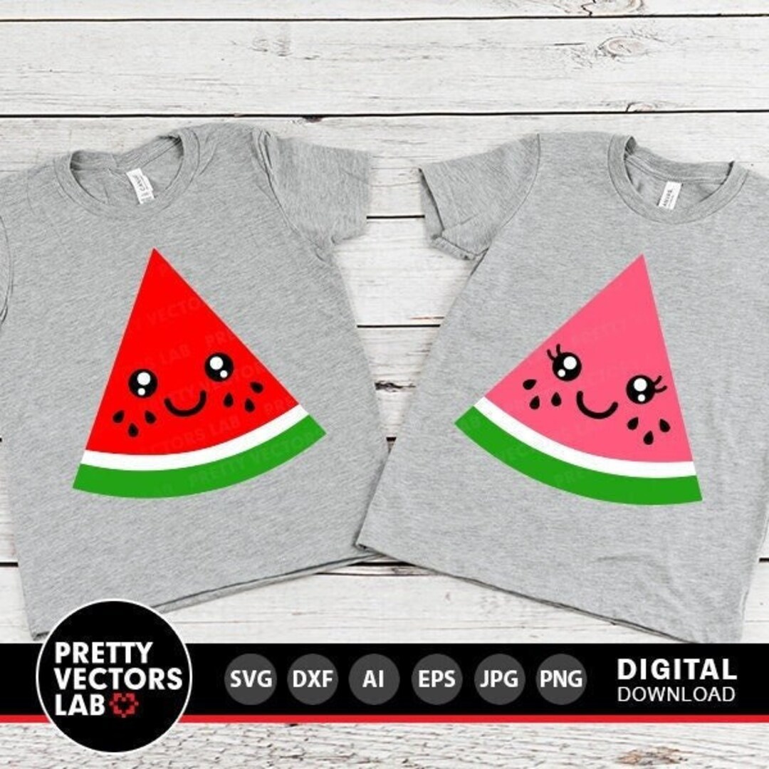 Watermelon Svg, Summer Cut Files, Watermelons Svg, Boy & Girl Svg, Dxf ...