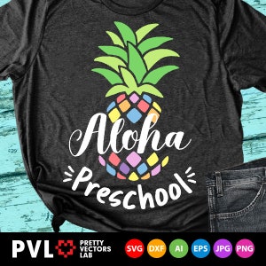 Aloha School Svg Bundle Back to School Svg Teacher Svg Dxf - Etsy