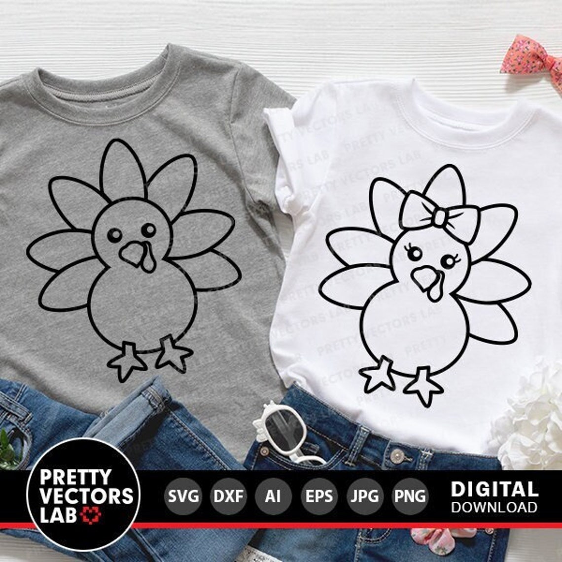 Turkey Svg, Turkey Outline Svg, Girl Boy Turkey Svg, Thanksgiving Svg ...
