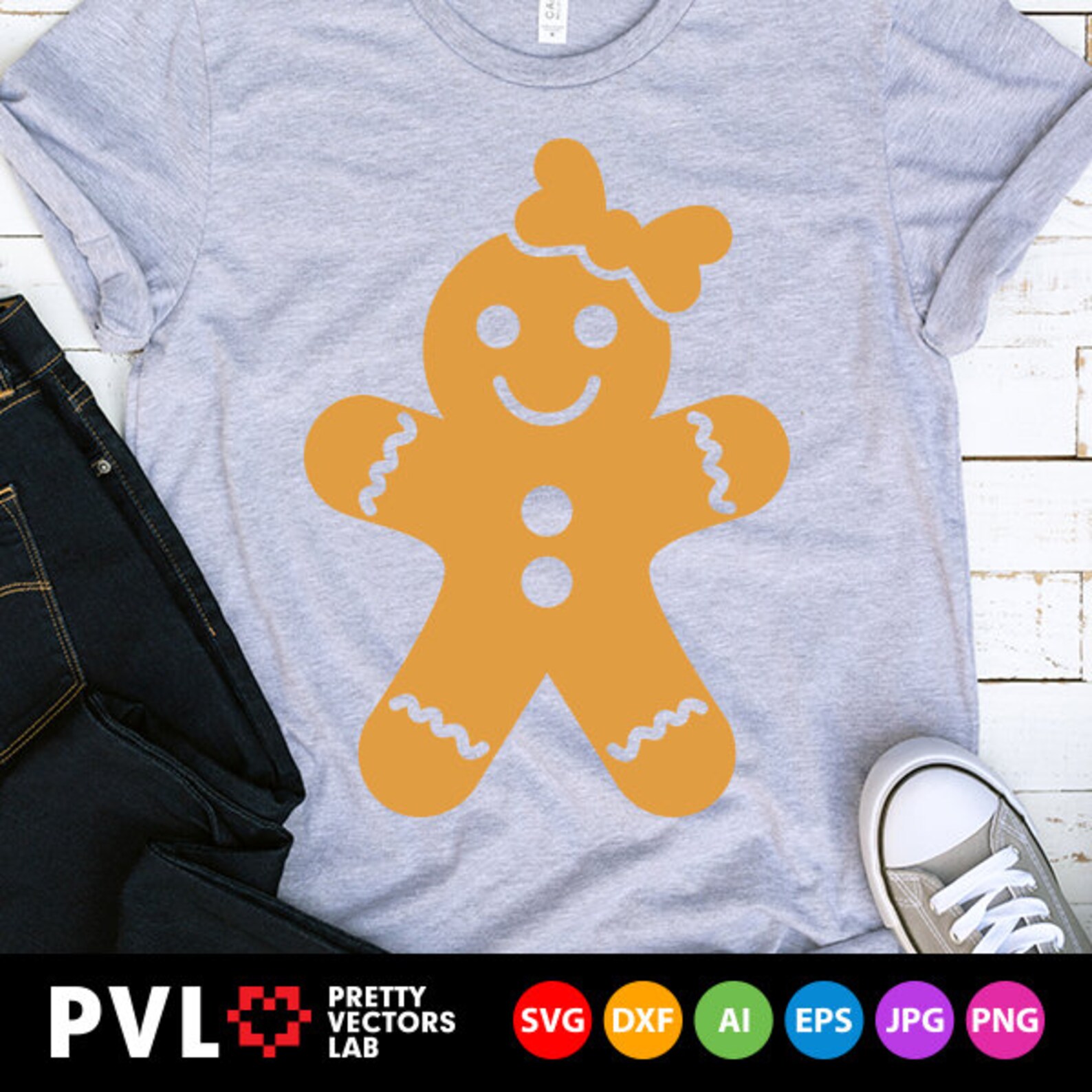 Gingerbreads Svg Christmas Svg Gingerbread Couple Svg Dxf | Etsy