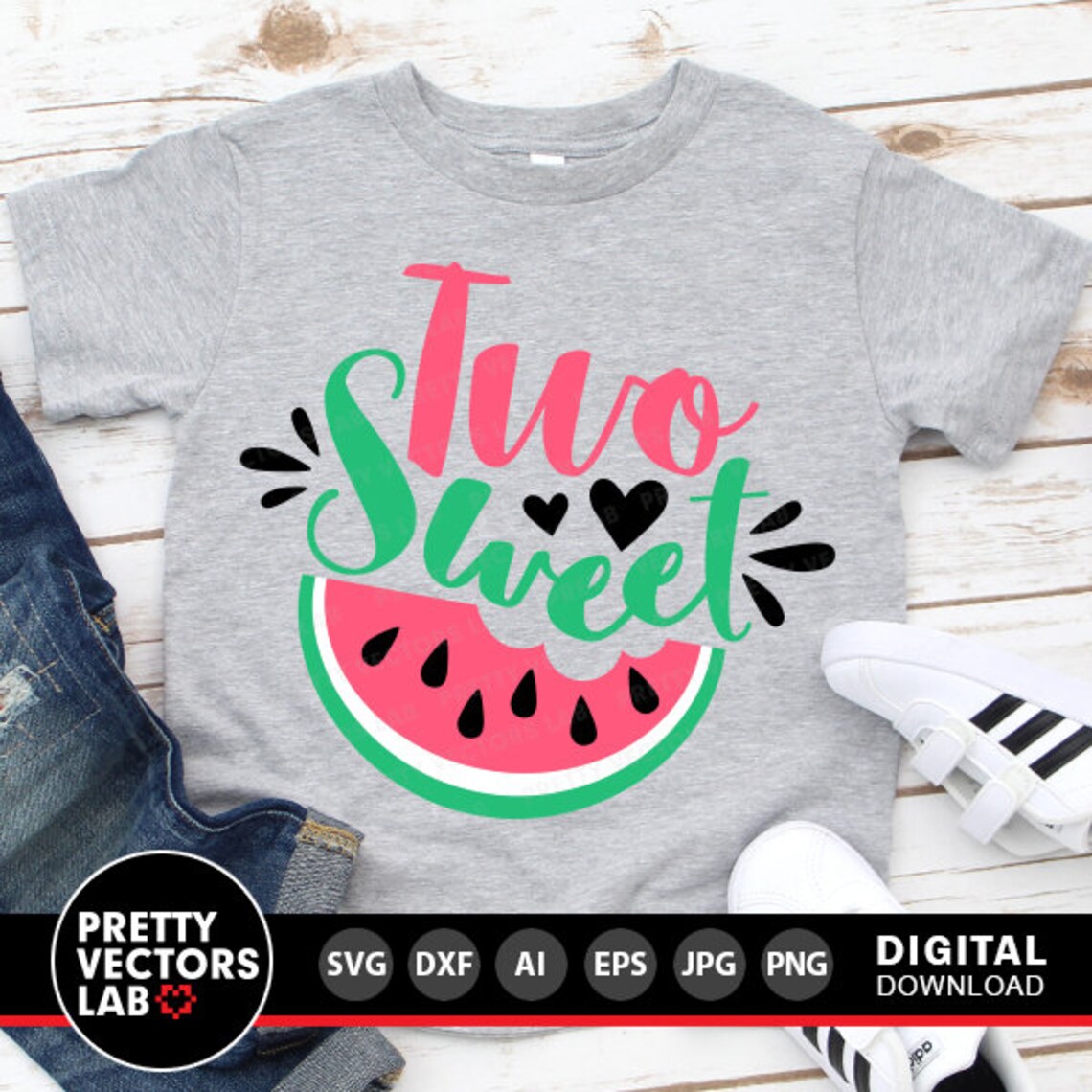 Two Sweet Svg 2nd Birthday Svg Watermelon Party Cut Files - Etsy