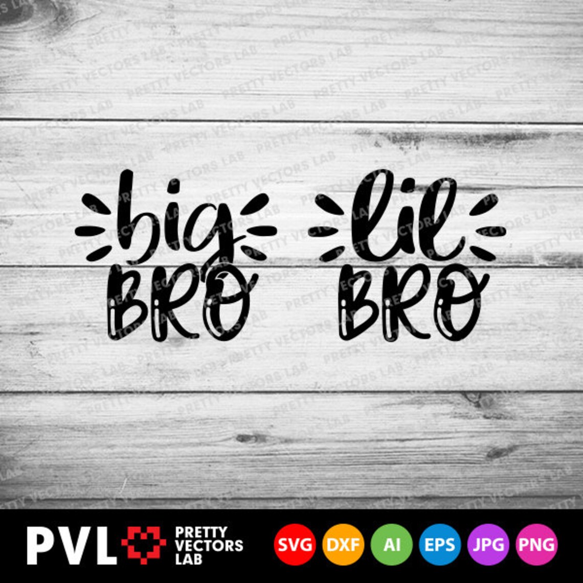 Big Bro Svg, Lil Bro Svg, Big Brother Svg, Little Brother Svg, Brothers ...