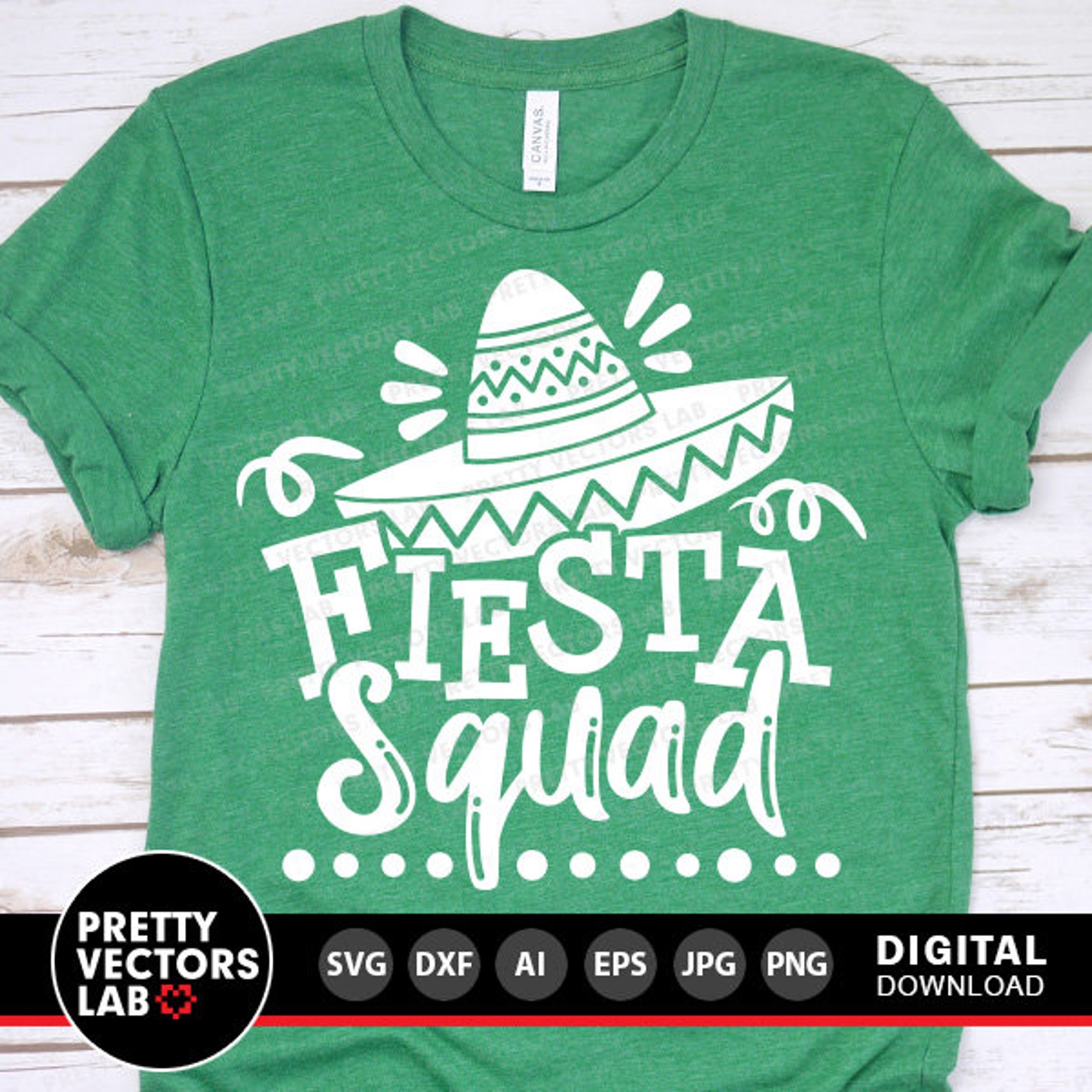 Fiesta Squad Svg, Cinco De Mayo Svg, Fiesta Quote Cut Files, Mexican ...