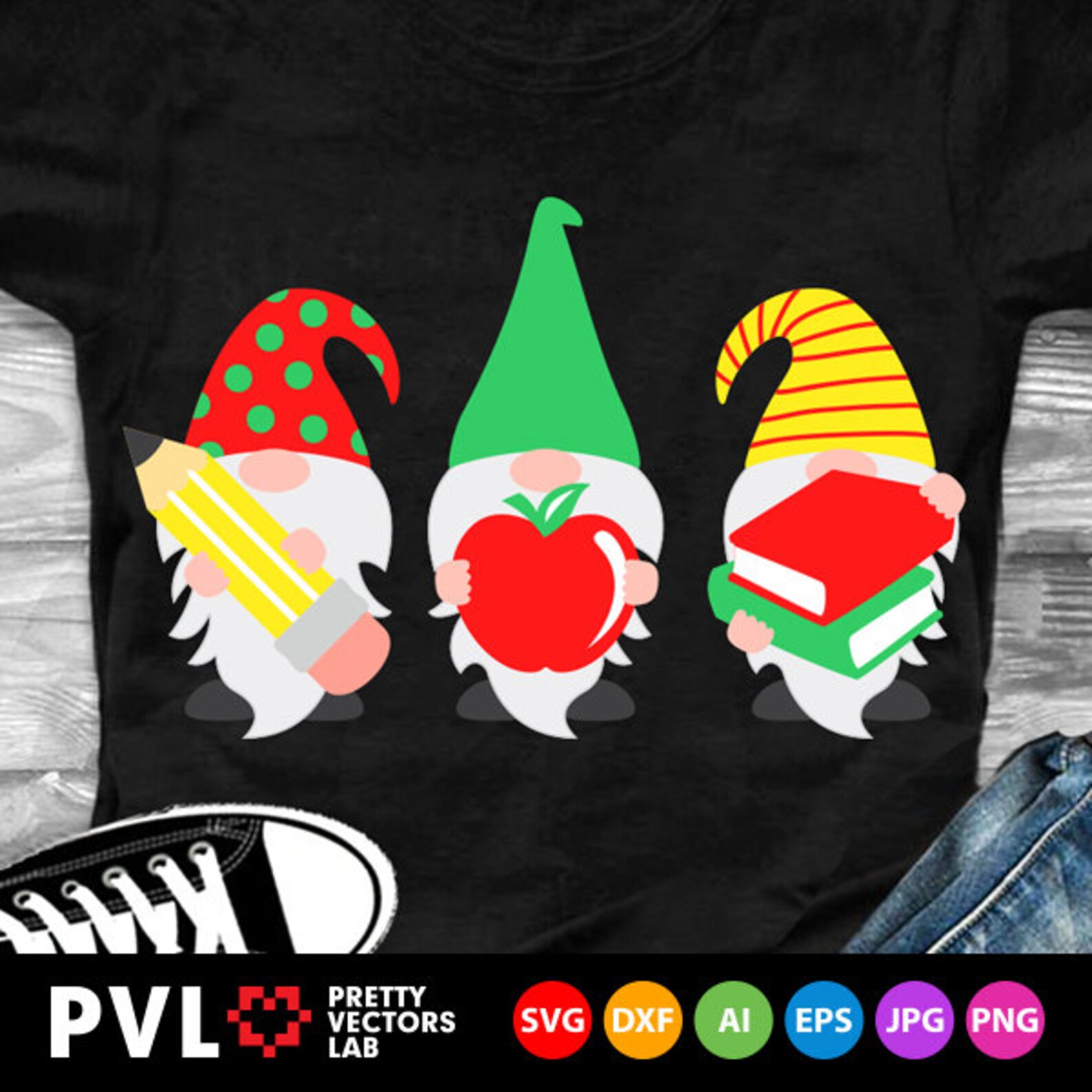 Back to School Gnomes Svg School Cut Files Gnome Svg - Etsy