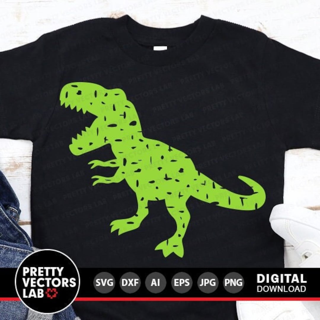 Grunge Dinosaur Svg, Distressed Svg, T-rex Shirt Design, Dinosaur Svg ...