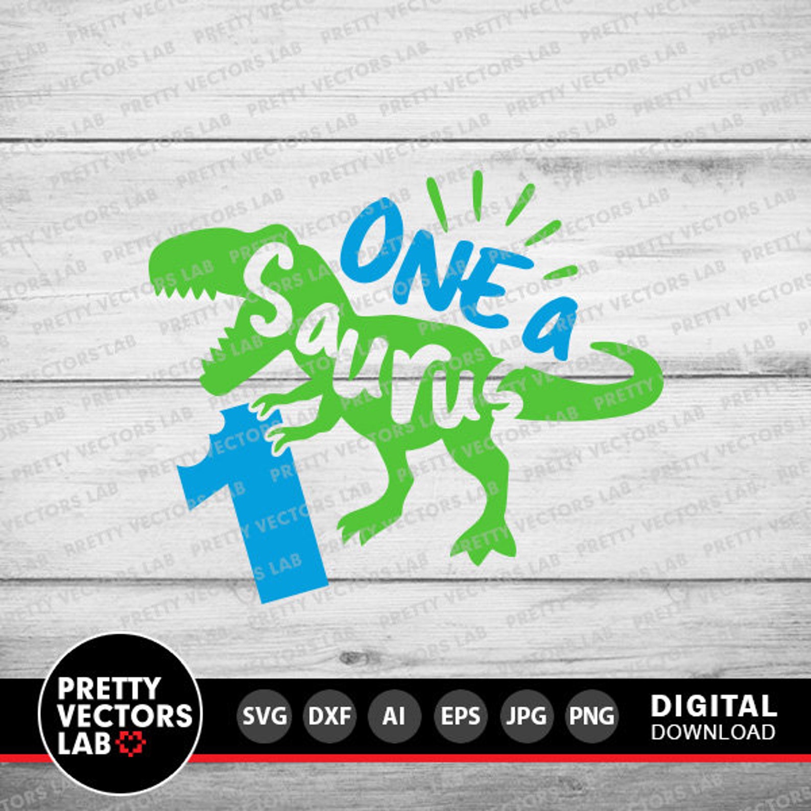 Dinosaur Birthday Boy Svg One a Saurus Svg 1st Birthday Svg - Etsy