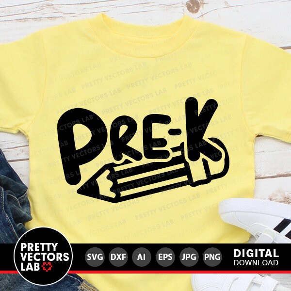 Pre-k Svg, Back to School Svg, Preschool Svg, Teacher Svg Dxf Eps Png ...