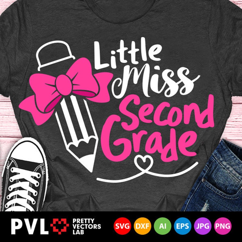 Little Miss Second Grade Svg Back to School Svg Girls Shirt - Etsy Canada