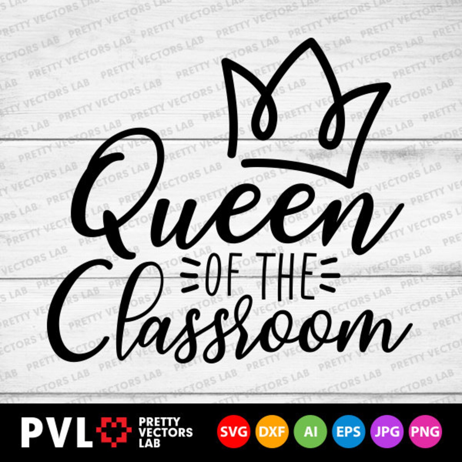Queen of the Classroom Svg Teacher Svg Teacher Shirt Design - Etsy