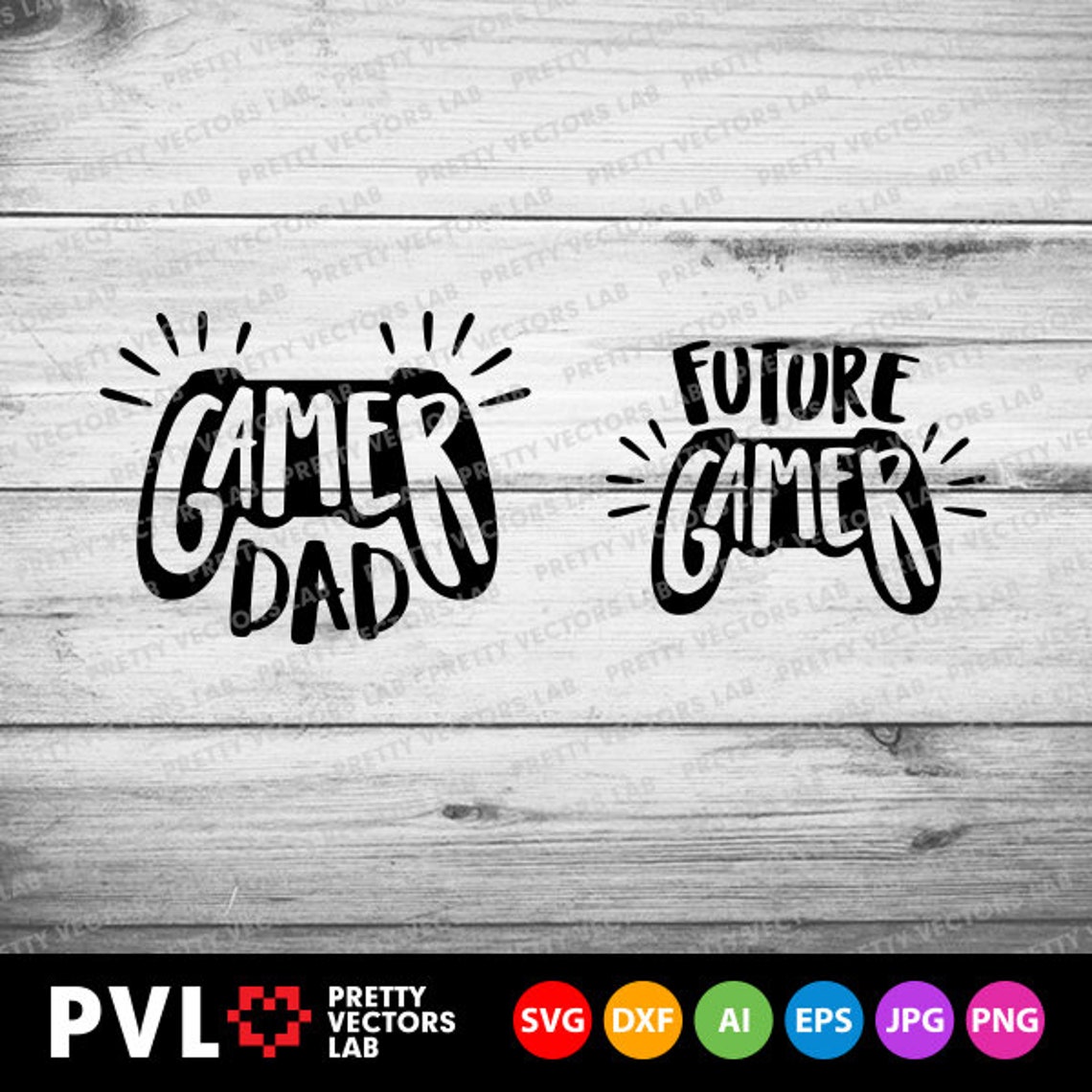 Gamer Dad Svg Future Gamer Svg Daddy and Me Svg Father & - Etsy