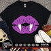 Vampire Lips Svg Halloween Svg Vampire Bite Svg Scary Kiss - Etsy