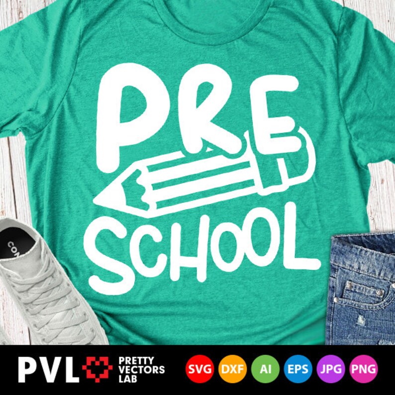 Preschool Svg Back to School Svg Pre-k Svg Teacher Svg - Etsy