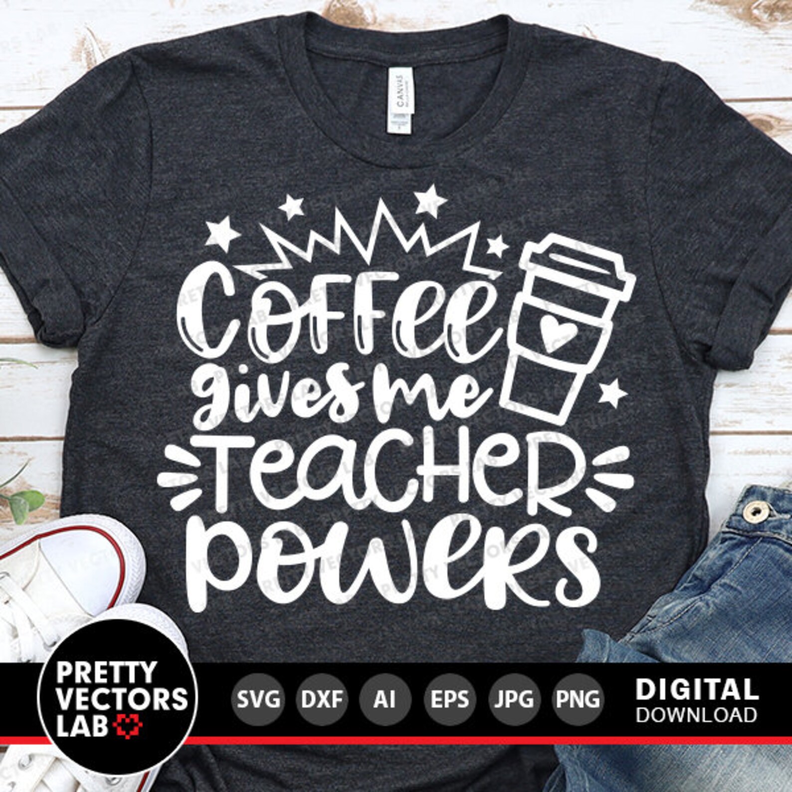 Teacher Quote Svg, Back to School Cut File, Coffee Mug Svg Dxf Eps Png ...