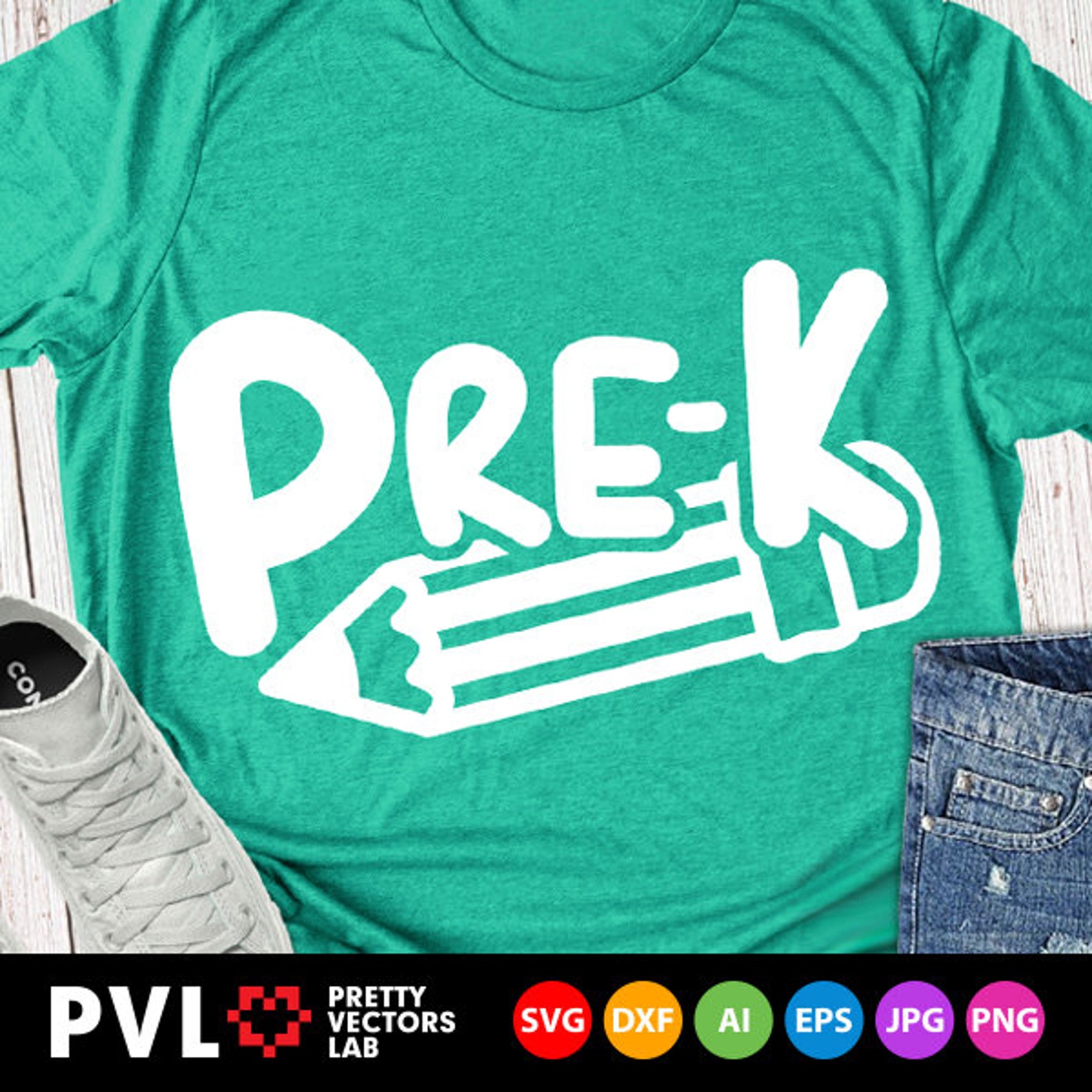 Pre-K Svg Back To School Svg Preschool Svg Teacher Svg | Etsy