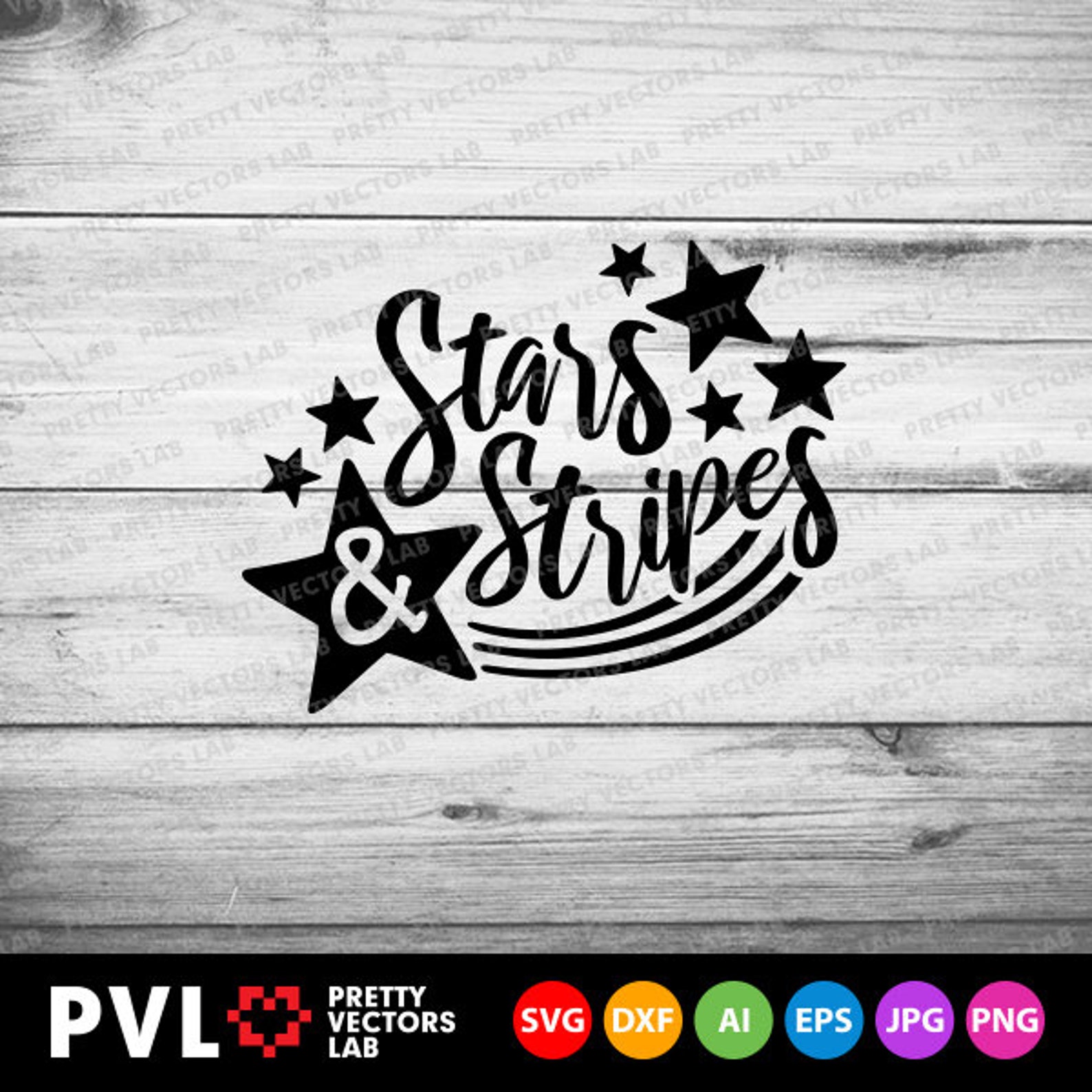 4th of July Svg Stars & Stripes Svg Patriotic Svg Fourth of | Etsy