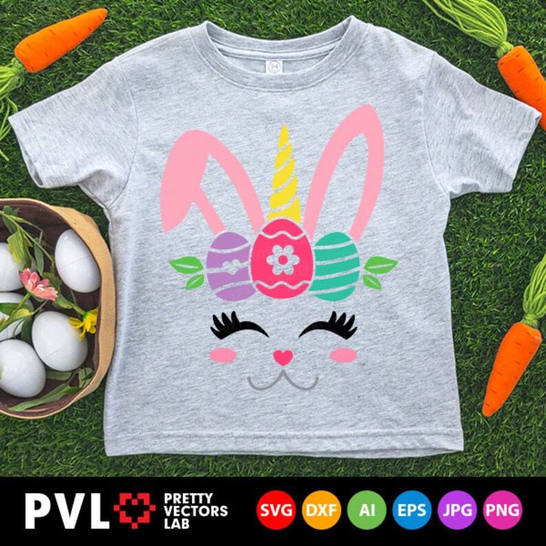 Bunny Unicorn Svg Easter Bunny Svg Easter Cut Files Bunny | Etsy