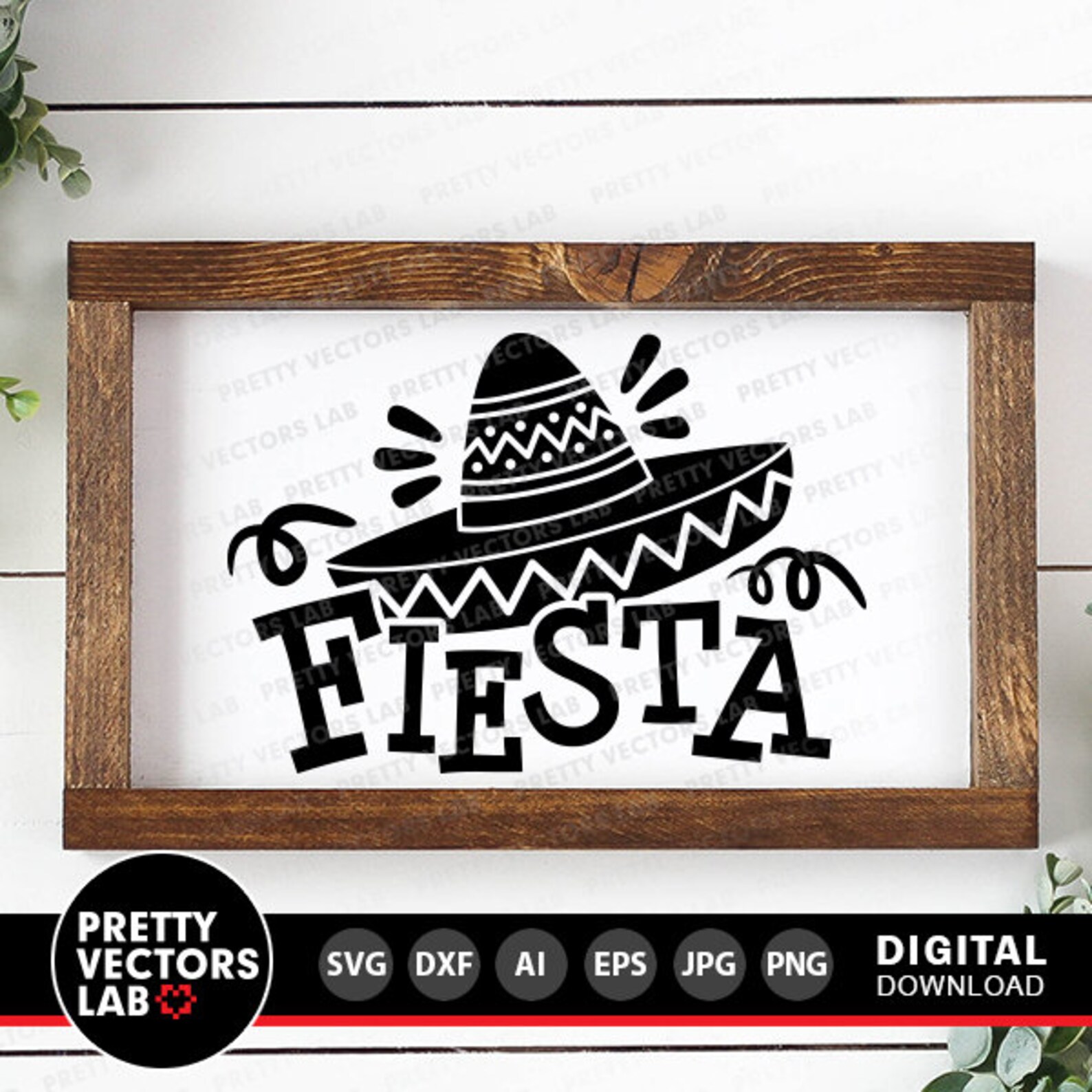 Fiesta Svg, Cinco De Mayo Svg, Mexico Cut Files, Cute Mexican Hat Svg ...