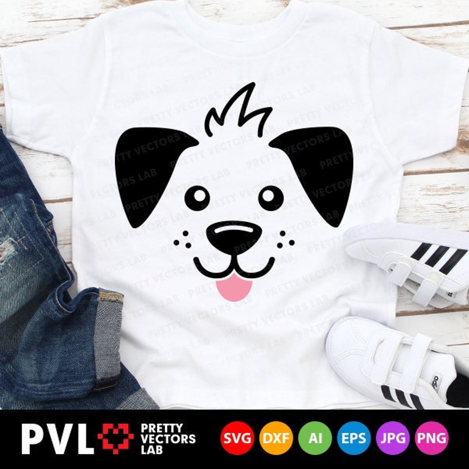 Puppy Face Svg Cute Dog Svg Puppy Cut Files Pet Svg Dxf - Etsy