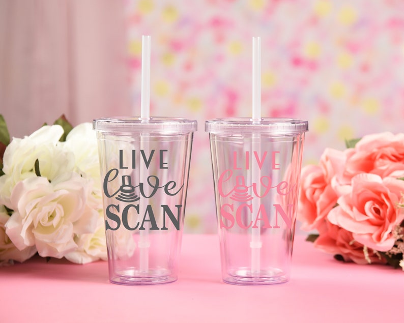 LIVE-LOVE-SCAN Ultrasound Vinyl Decal Ultrasound Tech Laptop | Etsy