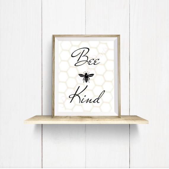 Bee Kind Digital Download | Etsy