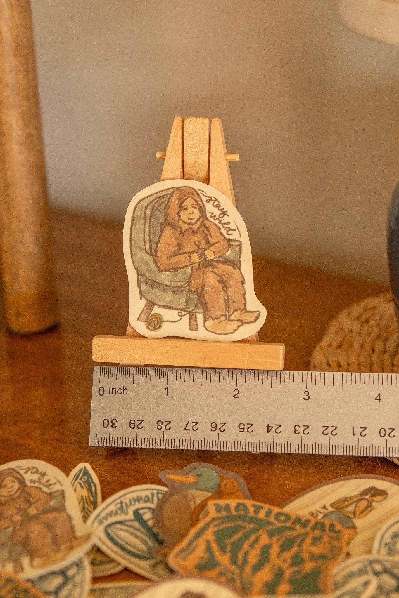 Granola Girl Sticker Pack | Waterproof Outdoorsy Stickers - Etsy