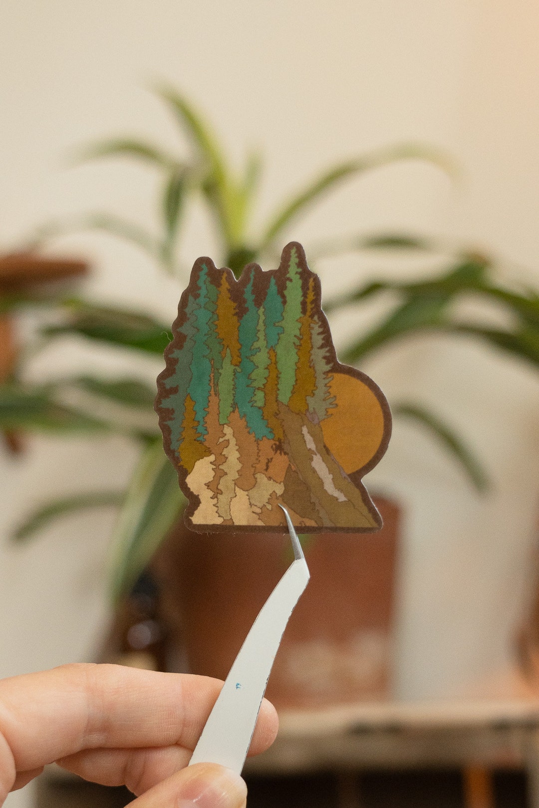 Yellowstone Cliff Sticker - Weatherproof Travel/nomad/granola Stickers ...