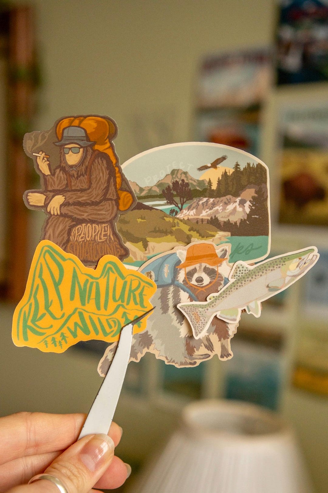 Adventure Sticker Pack | Weatherproof Travel/nomad/granola/hiking ...